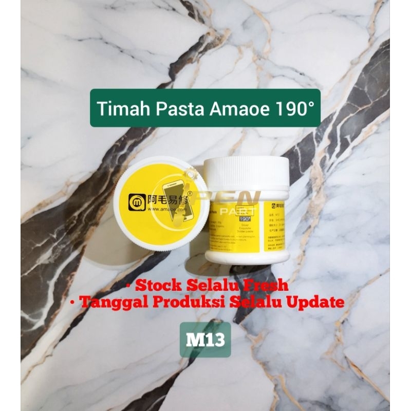 Jual Timah Pasta 190° Amaoe High Temp Org Paste Soldering M13 | Shopee ...