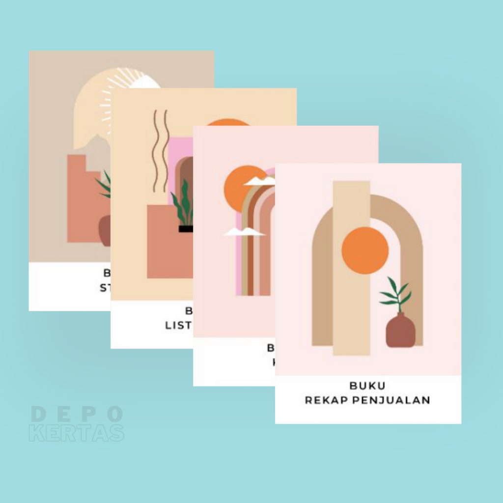 Jual Buku online shop cover sun / buku kas / buku rekap penjualan ...