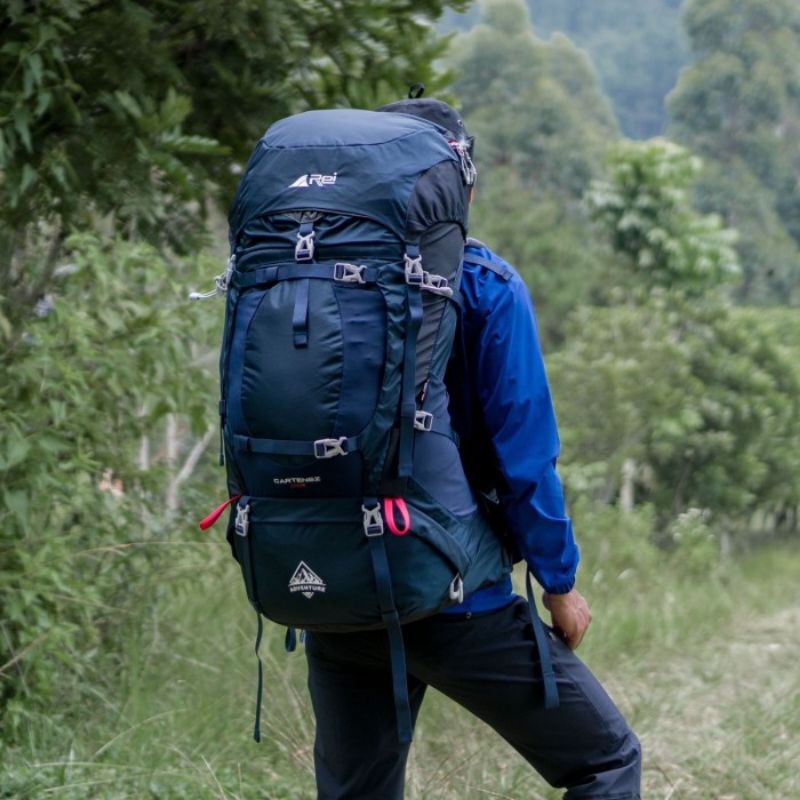 Jual TAS GUNUNG CARRIER PREMIUM AREI MANDALA 60l BACK SISTEM JARING ...