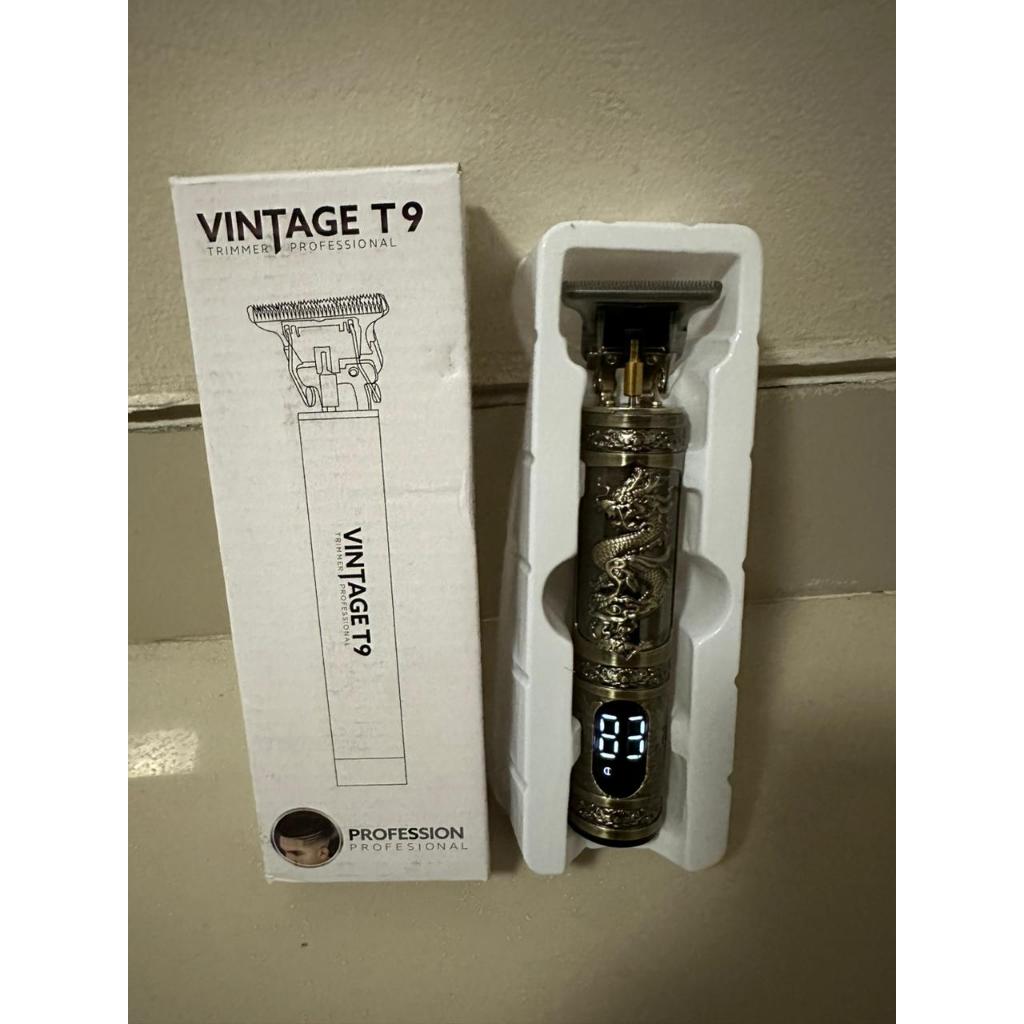 Jual Alat Cukur Jenggot/Mesin Cukur Rambut Listrik/USB Rechargeable Razor/naga T9 Vintage Alat ...