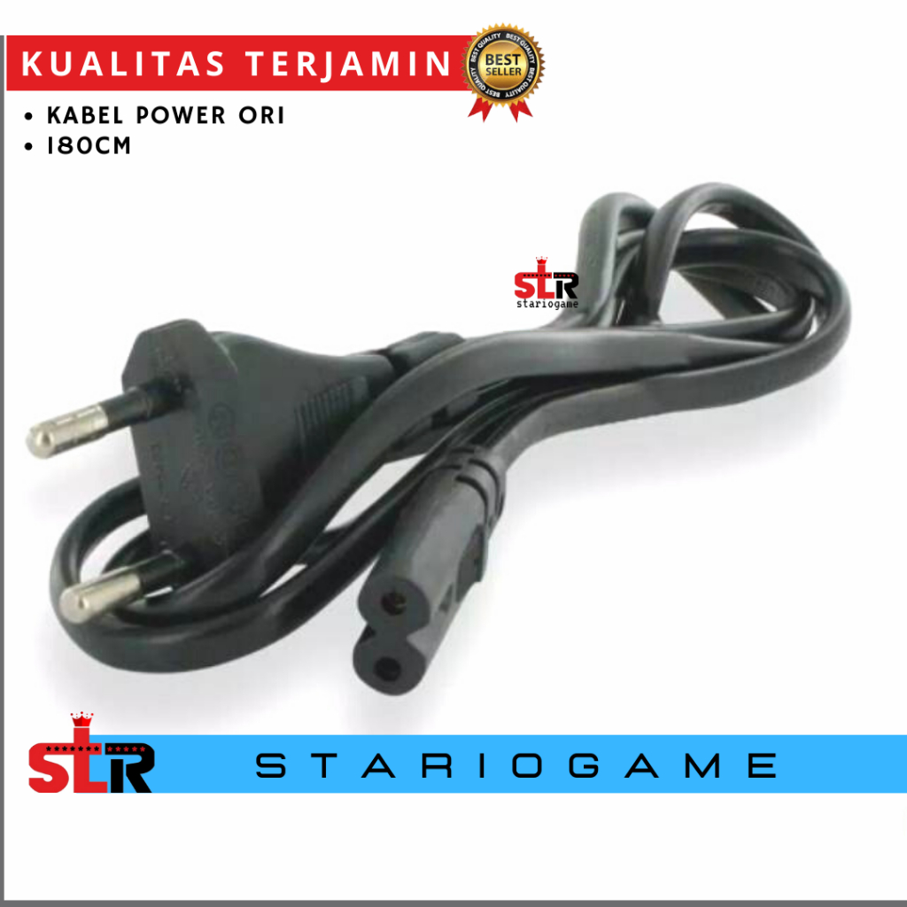 Jual Kabel power PS4 PS3 PS2 TV kabel power 110V - 220V | Shopee Indonesia