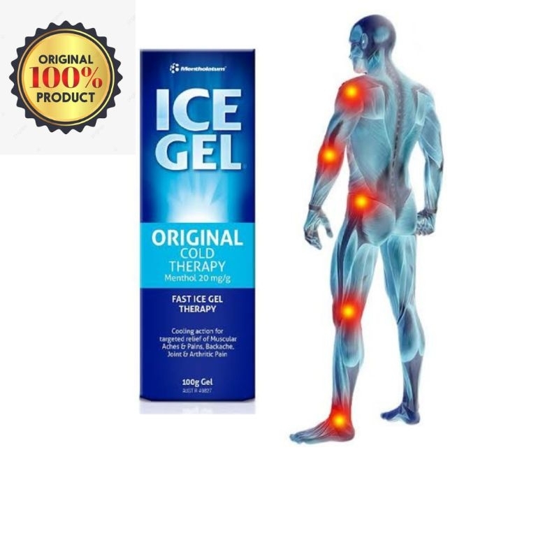 Jual Mentholatum ICE GEL original cold therapy 100 g | Shopee Indonesia