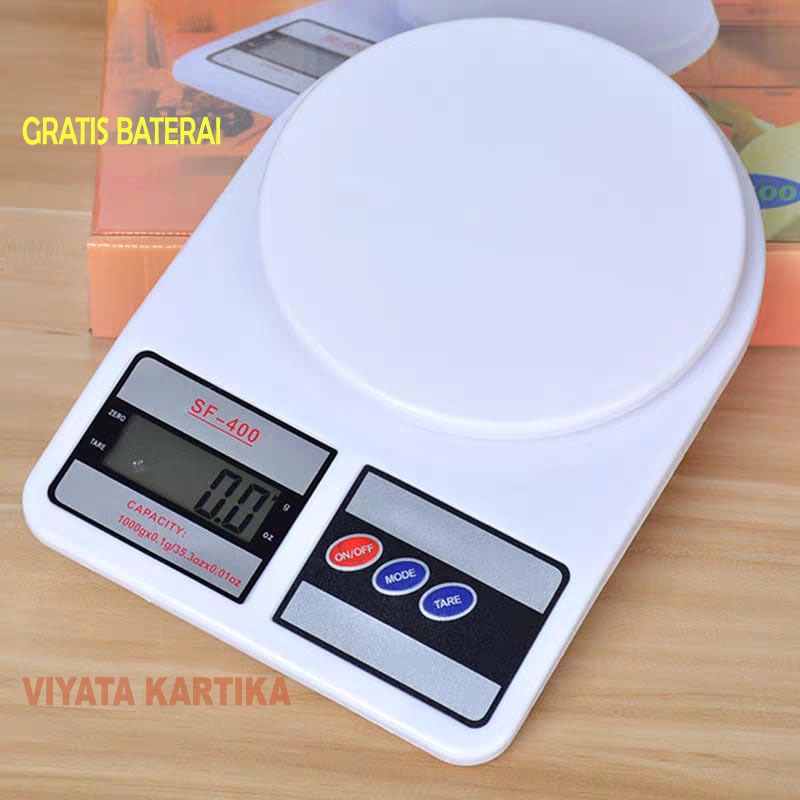 Jual timbangan dapur digital 10 kg timbangan bumbu tepung kue free ...