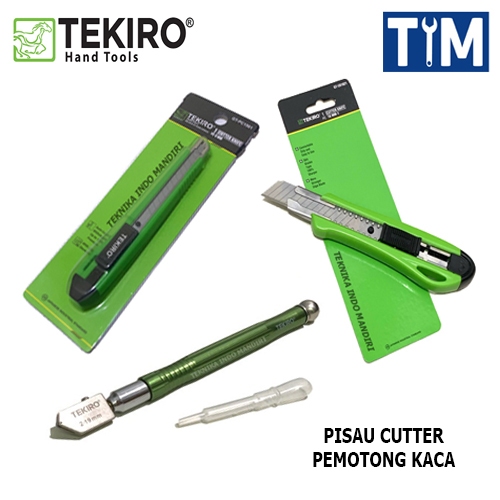 Jual TEKIRO Pisau Cutter / Pemotong Kaca / Glass Cutter | Shopee Indonesia