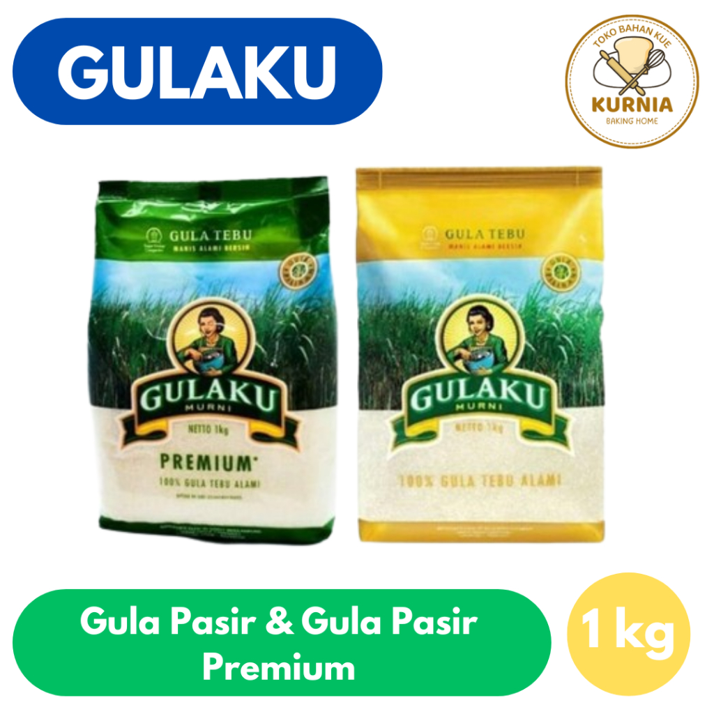 Jual GULAKU GULA PASIR DAN GULA PASIR PREMIUM KEMASAN 1KG | Shopee ...