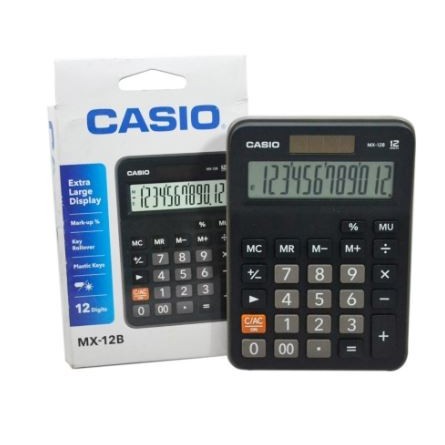 Jual Kalkulator 12 Digit Casio / Calculator Casio MX12B | Shopee Indonesia