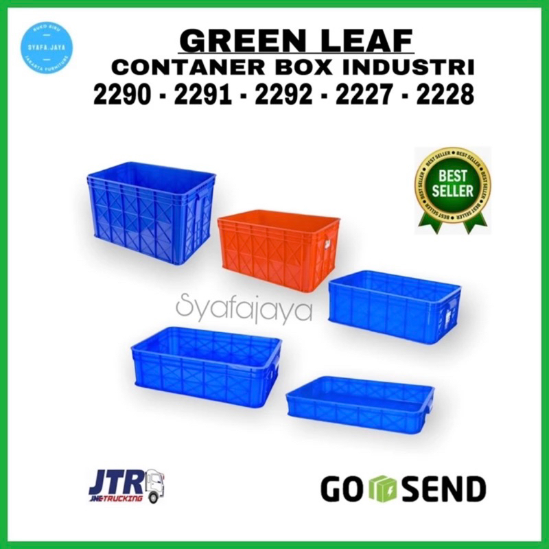 Jual GREEN LEAF - CONTAINER BOX INDUSTRI 2290 - 2291 - 2292 - 2227 ...