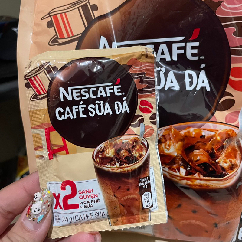 Jual Nescafe Cafe Sua Da Kopi susu vietnam eceran 1 Sachet 24gr ...