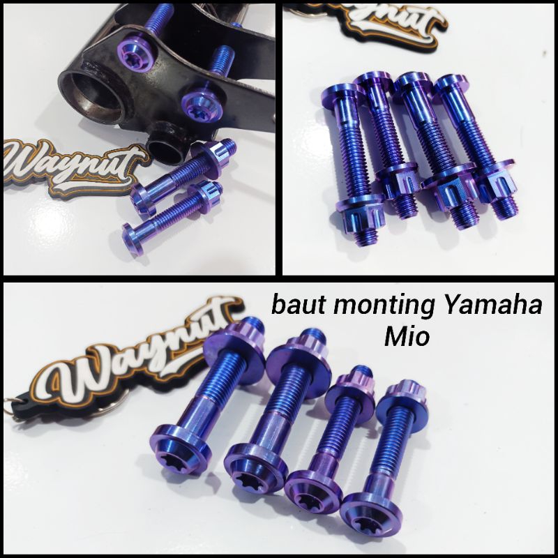 Jual baut monting Yamaha Mio Titanium Vietnam | Shopee Indonesia