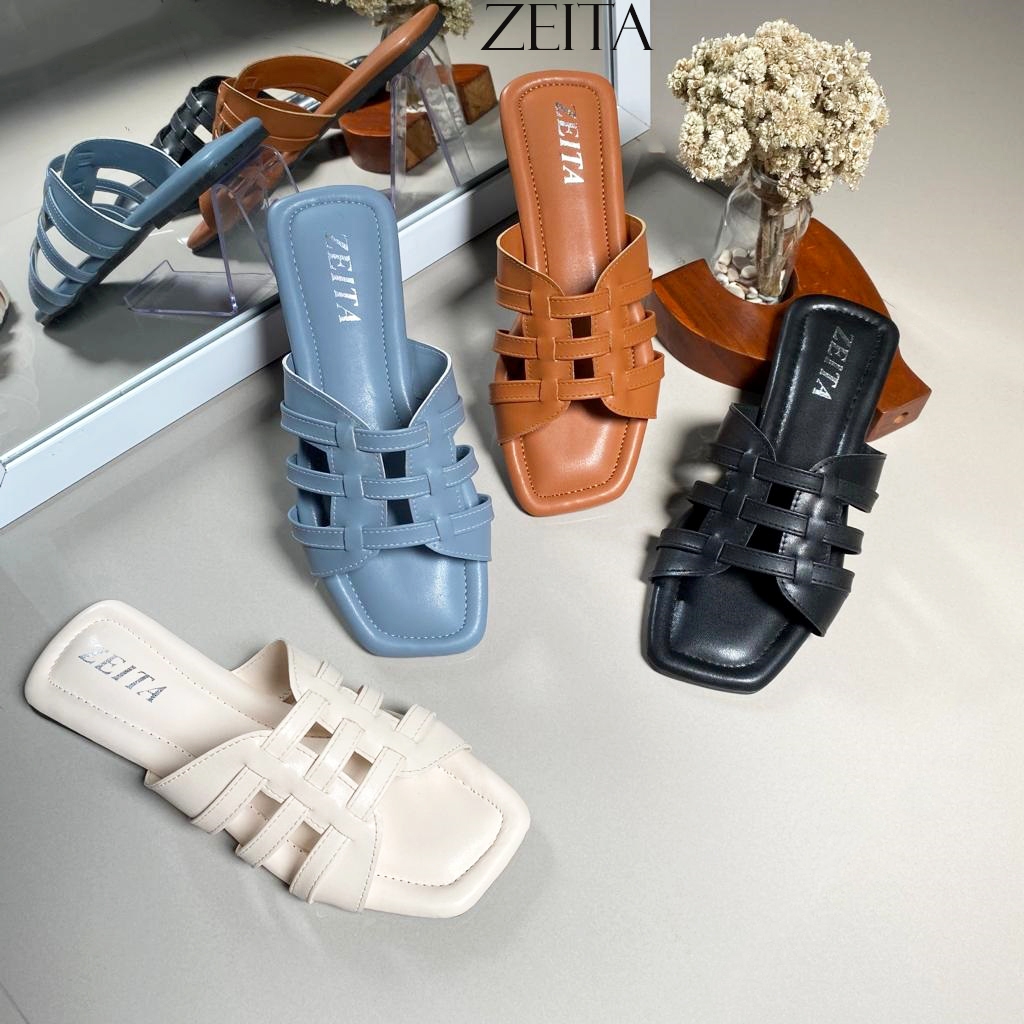 Jual Sandal Teplek Wanita Selop Kekinian Casual Super Empuk ayra ...