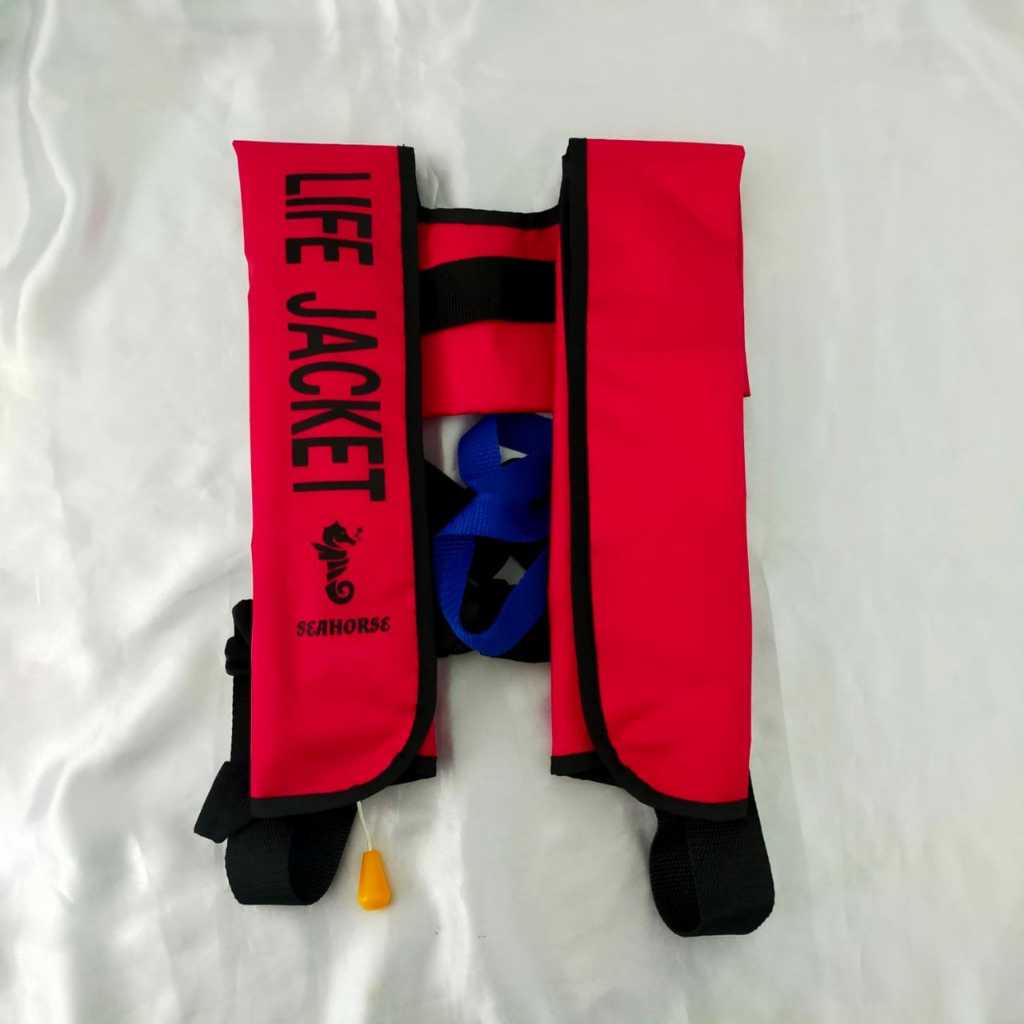 Jual Life Jacket Inflatable Sea Horse Otomatis Manual Tiup Jaket Safety ...