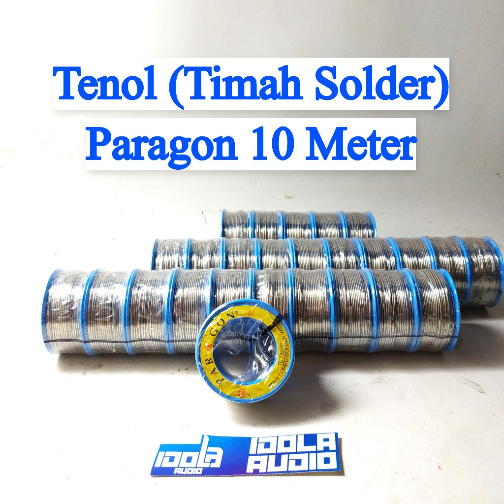 Jual Tenol Paragon 10 Meter | Timah Solder 10 Meter Merk Paragon ...