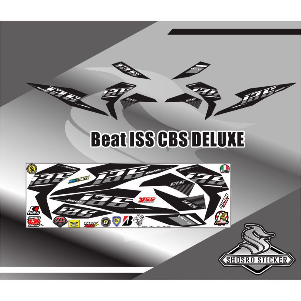 Jual DECAL VARIASI motor honda NEW beat iss dan cbs VARIASI POLET BODY ...