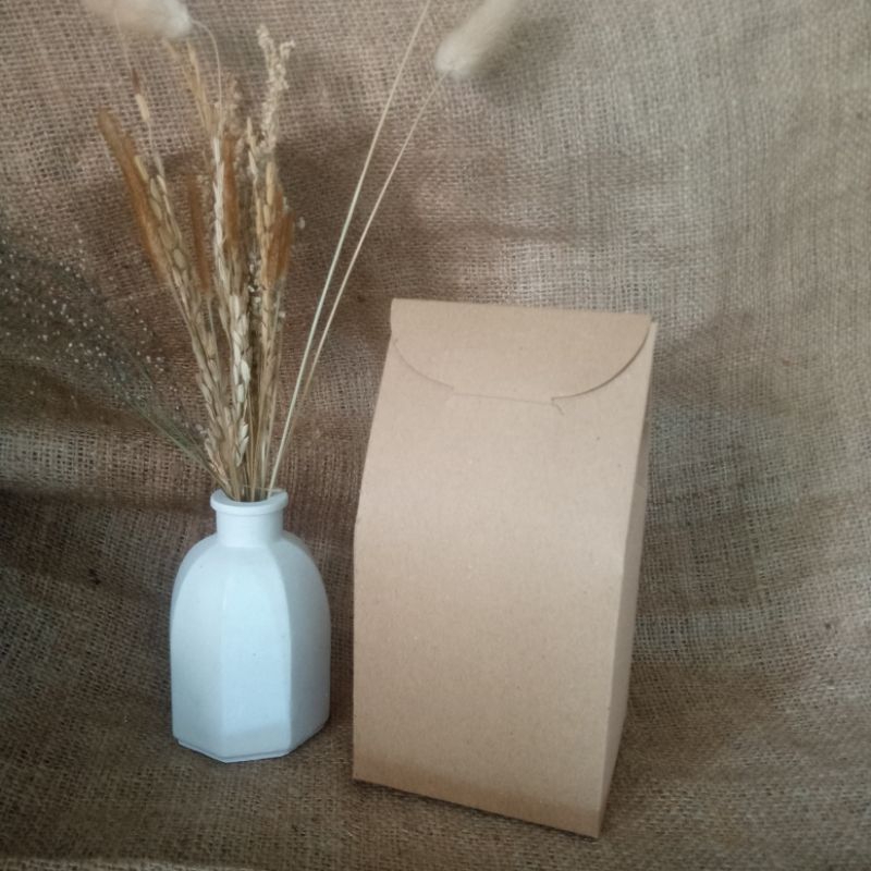 Jual 1 Pack isi 12 Pcs Gift Box Kotak Souvenir Bahan Kraft 280 gsm Size ...