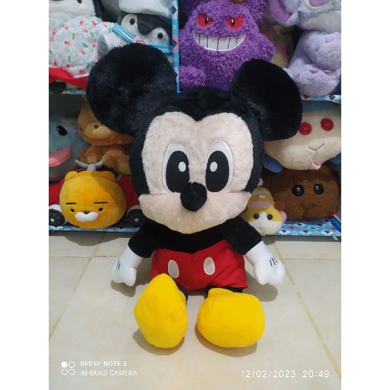 Jual boneka miki mickey mouse disney besar | Shopee Indonesia