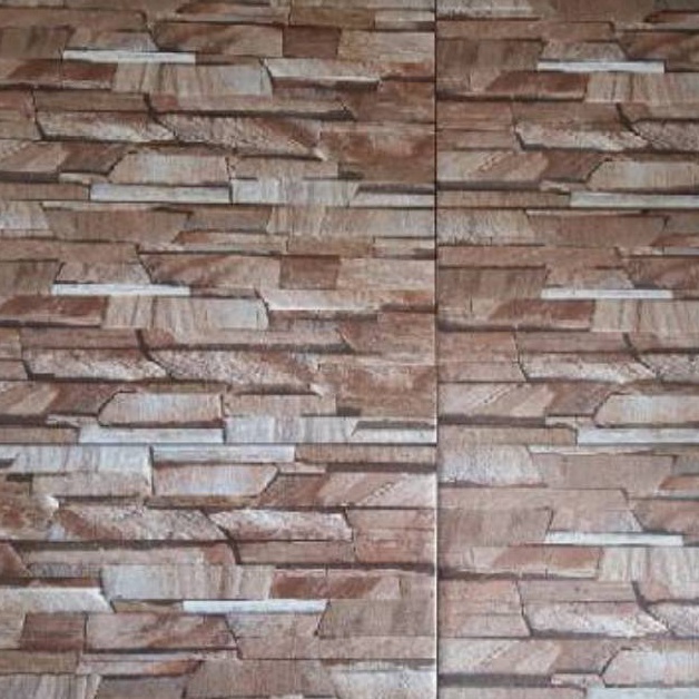 Jual Ready.. Keramik dinding dekoratif motif batu alam corazon brown ...