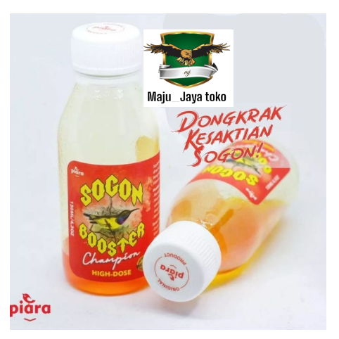 Jual SOGON BOOSTER CHAMPION DOPING DOSIS TINGGI BURUNG SOGON | Shopee ...