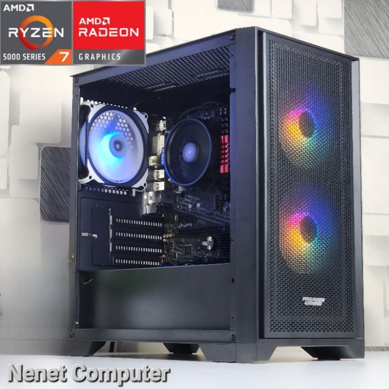 Jual PC Gaming | AMD Ryzen 7 5700G | RX Vega 8 | 16GB RAM | SSD NVMe ...
