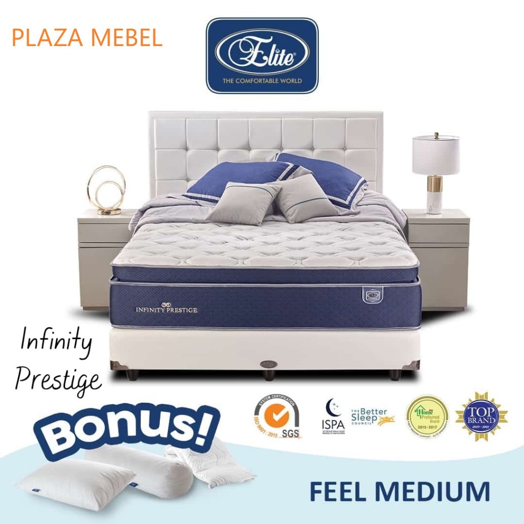 Jual SET Spring Bed Infinity Prestige Elite Pocket Spring ( FULLSET ...
