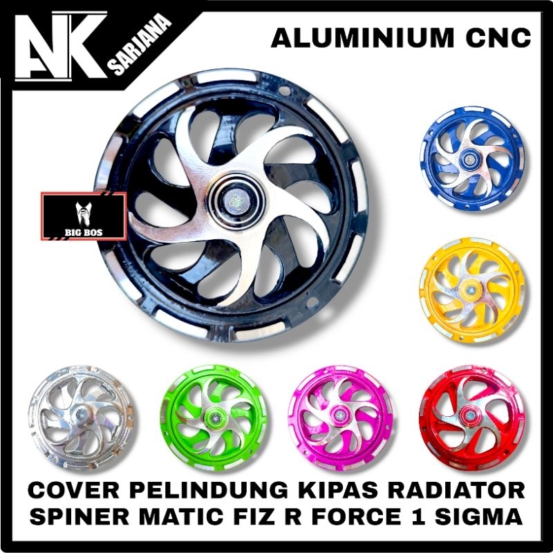 Jual COVER PELINDUNG KIPAS RADIATOR SPINNER SPINER MESIN COVER KIPAS FIZ R FORCE 1 SIGMA BEAT ...