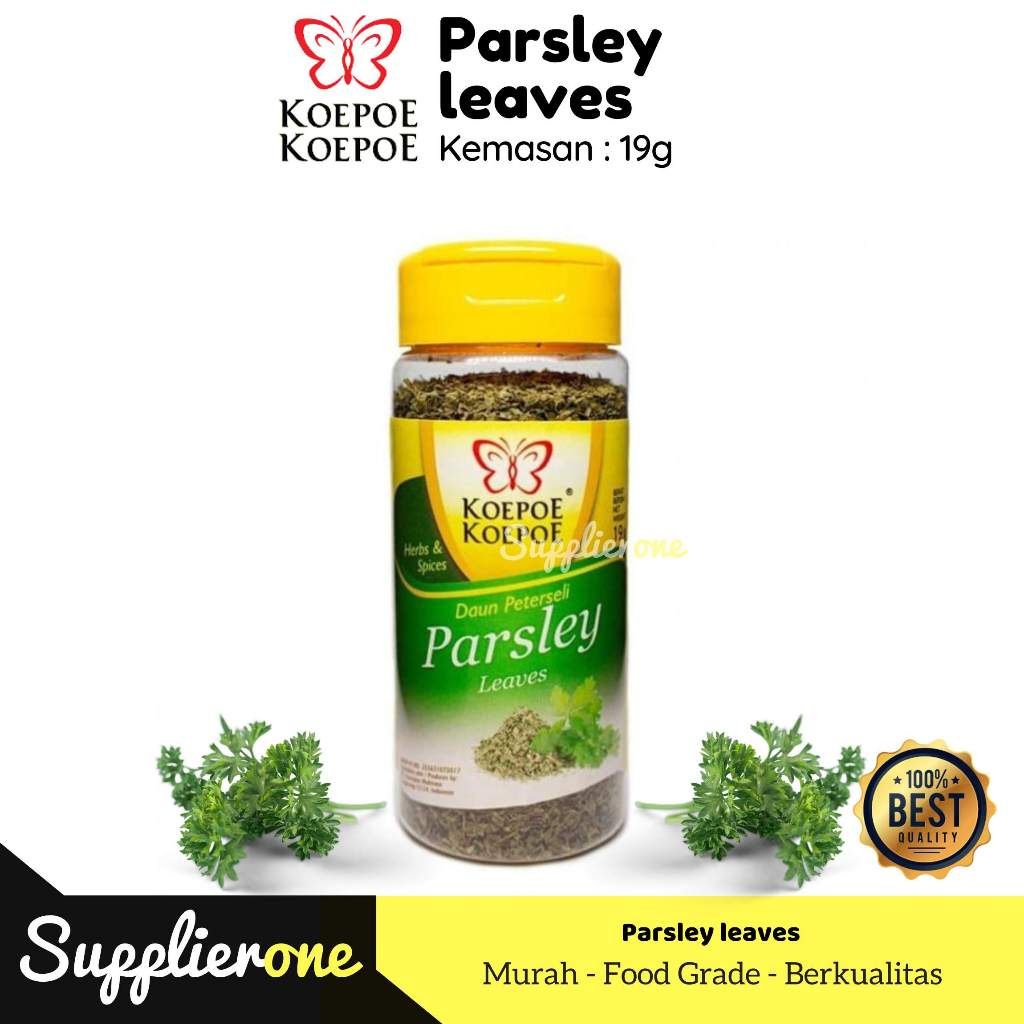 Jual Parsley Koepoe Koepoe / Daun Parsley Kering / Bubuk Parsley ...