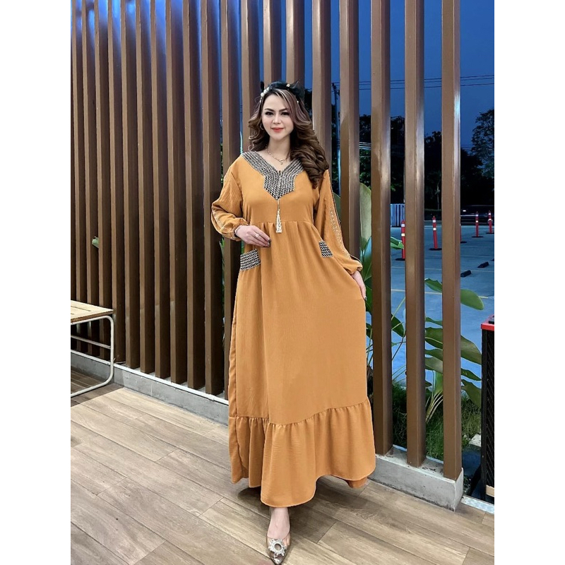 Jual Gamis arab/gamis kekinian/gamis lebaran2023/gamisviral ...