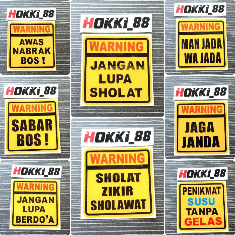 Jual Stiker Kaka kata lucu sticker cutting | Shopee Indonesia