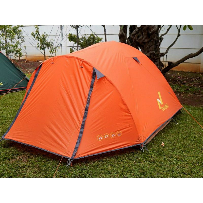 Jual TENDA CAMPING TENDAKI BORNEO 4 TENDA DOME KAPASITAS 4 - 5 ORANG ...