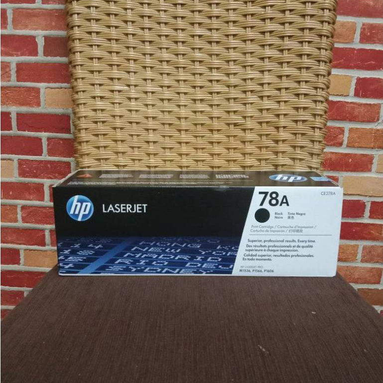 Jual Hp 78a Black Laserjet Toner Catridge Original ( ce278a ) | Shopee ...