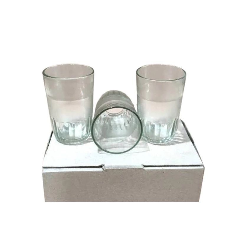 Jual Gelas Kopi Polos HS / Gelas Beling Kaca | Shopee Indonesia
