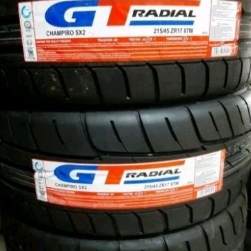 Jual Ban GT radial 215/45R17 champiro sx2 semi slick | Shopee Indonesia