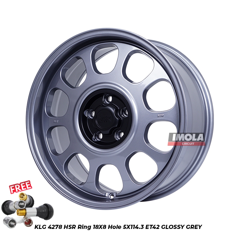 Jual Velg HRV Ring 18 Velg Mobil HSR KALENG R18 PCD 5X114,3 Innova ...