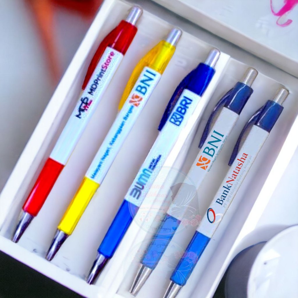Jual (Min 50pcs) CUSTOM Pulpen Carinex UV Printing | Shopee Indonesia