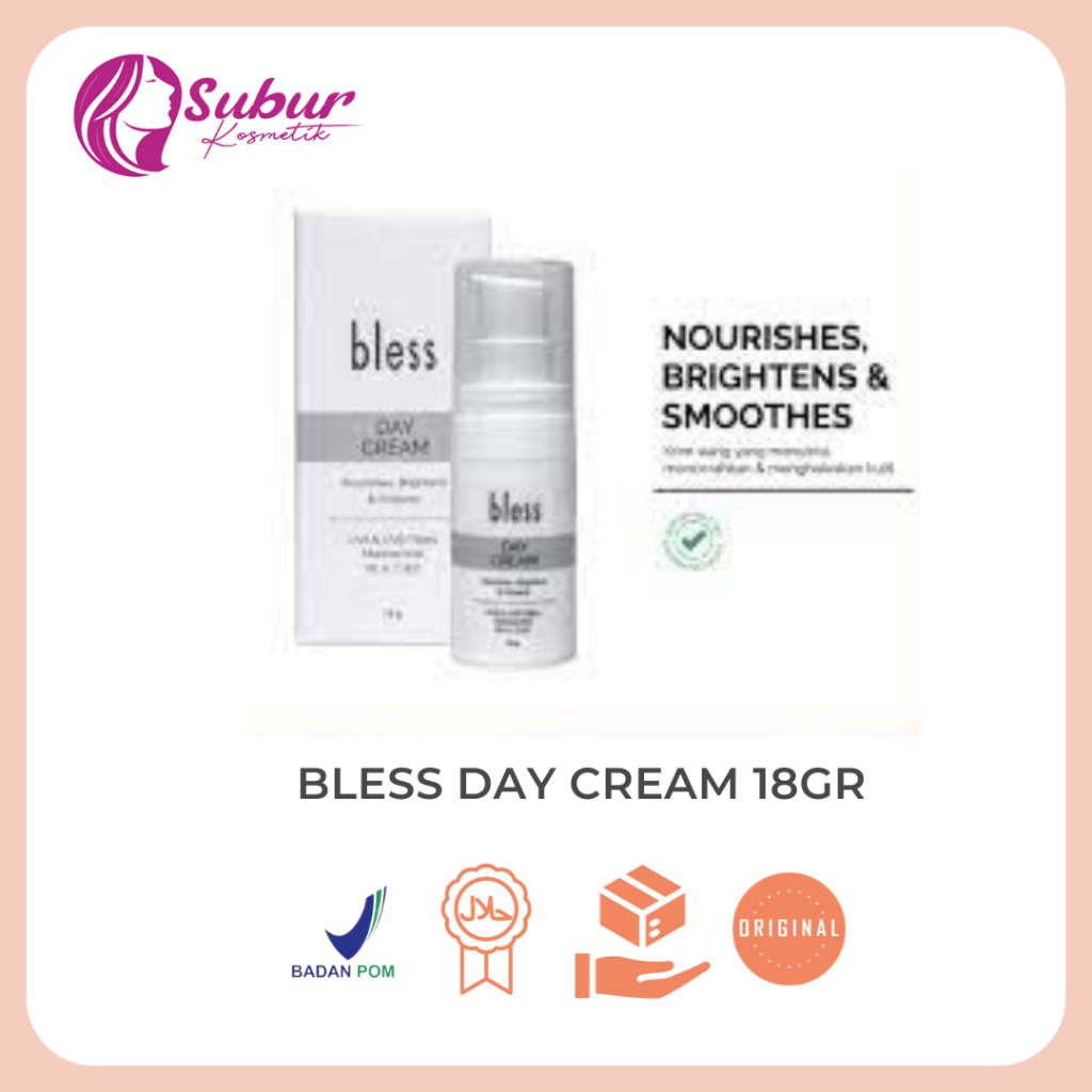 Jual Bless Day Cream 18GR (KEMASAN BARU) kemasan baru | Shopee Indonesia