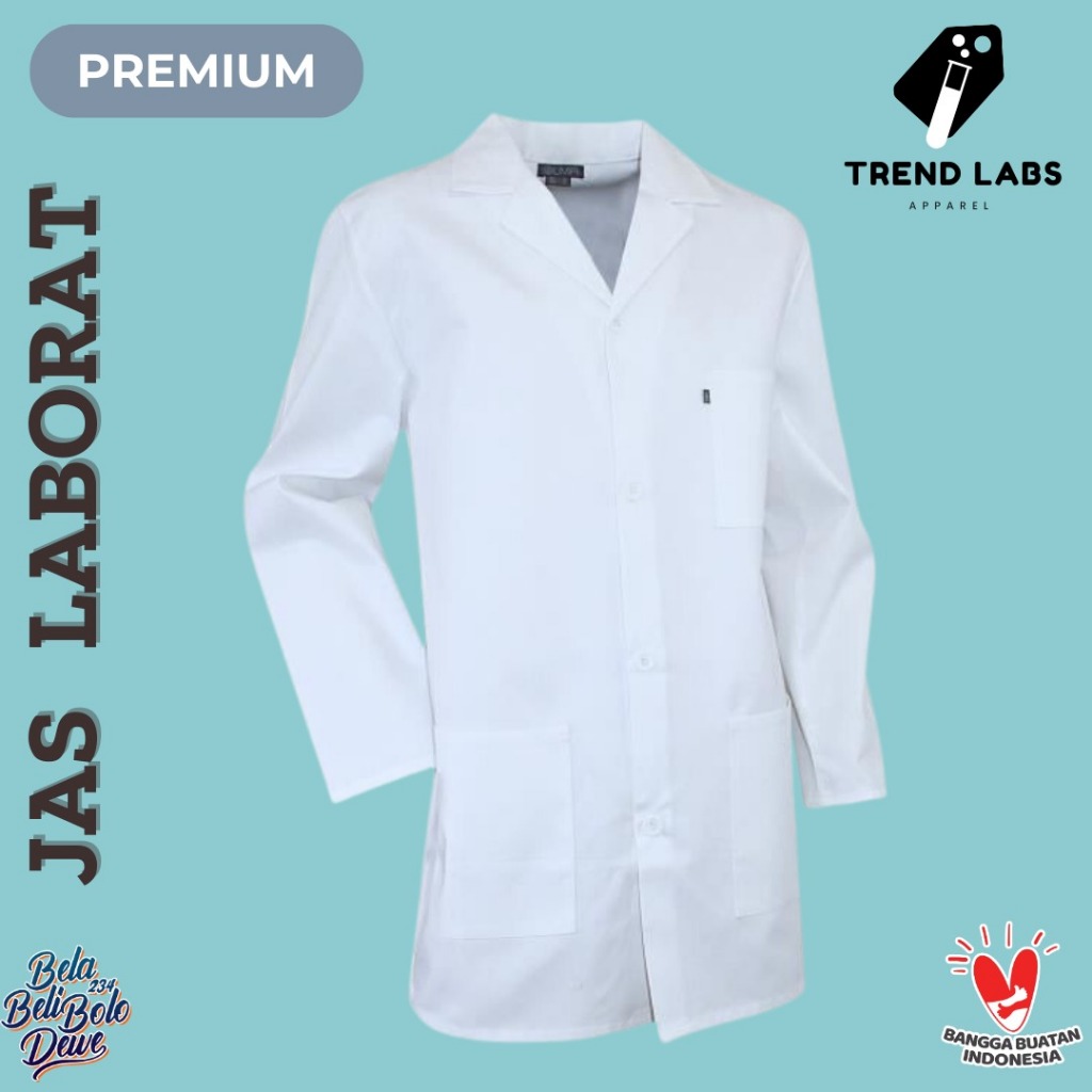 Jual JAS LABORAT / JAS LAB / BAJU LABORAT / PAKAIAN PUTIH UNTUK ...