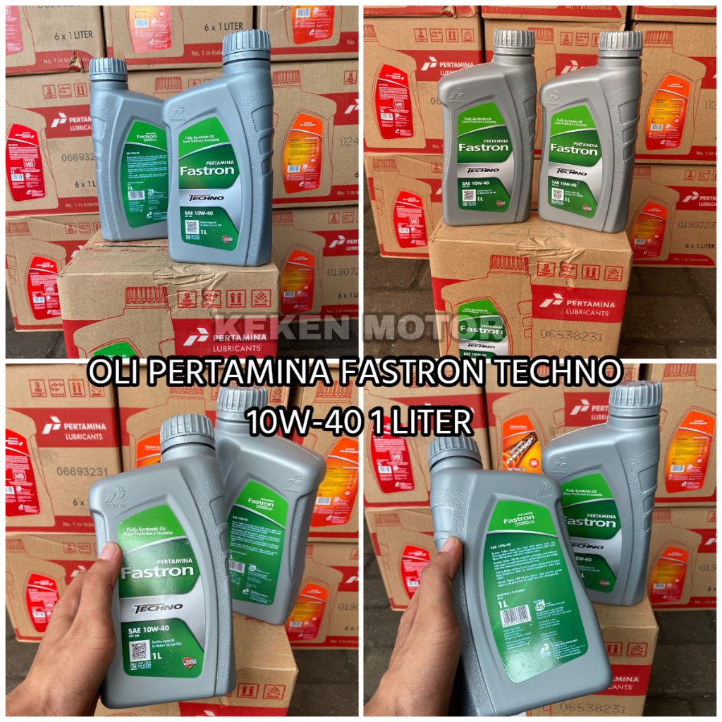 Jual OLI FASTRON TECHNO 10W-40 1 LITER || OLI MESIN MOBIL DAN DIESE ...