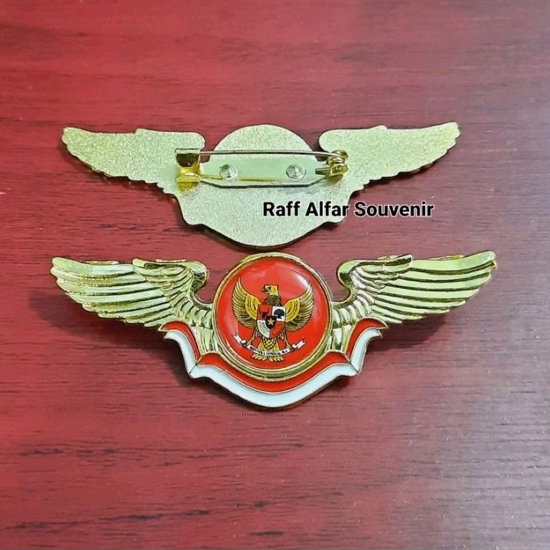 Jual Pin garuda model wing - lencana garuda merah | Shopee Indonesia