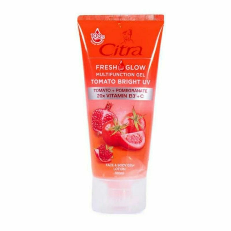 Jual Citra Fresh Glow Tomato Bright UV 180ml | Shopee Indonesia