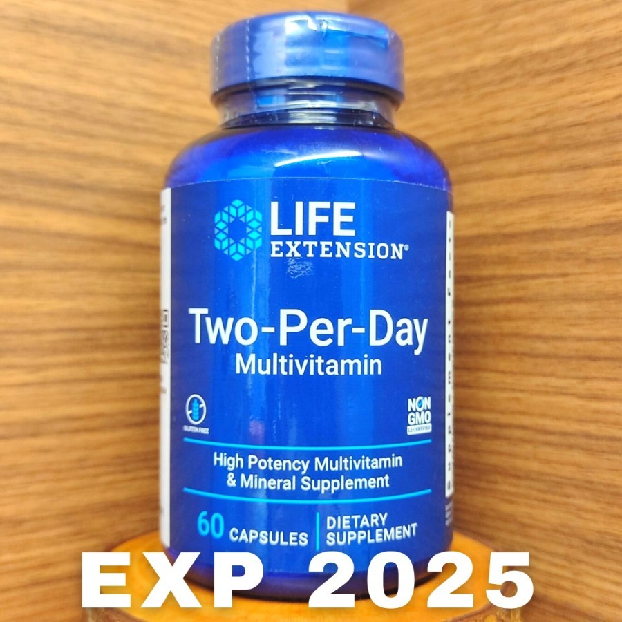 Jual Life Extension Multivitamin Two Per Day Capsules isi 60 Capsules ...