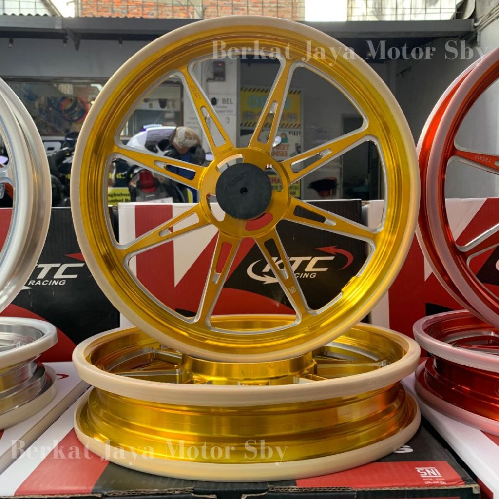 Jual VELG KTC HYPERCHROME HC SPECTRE PALANG 8 BEAT GENIO VARIO 110 125 150 FULL CNC TWO TONE ...