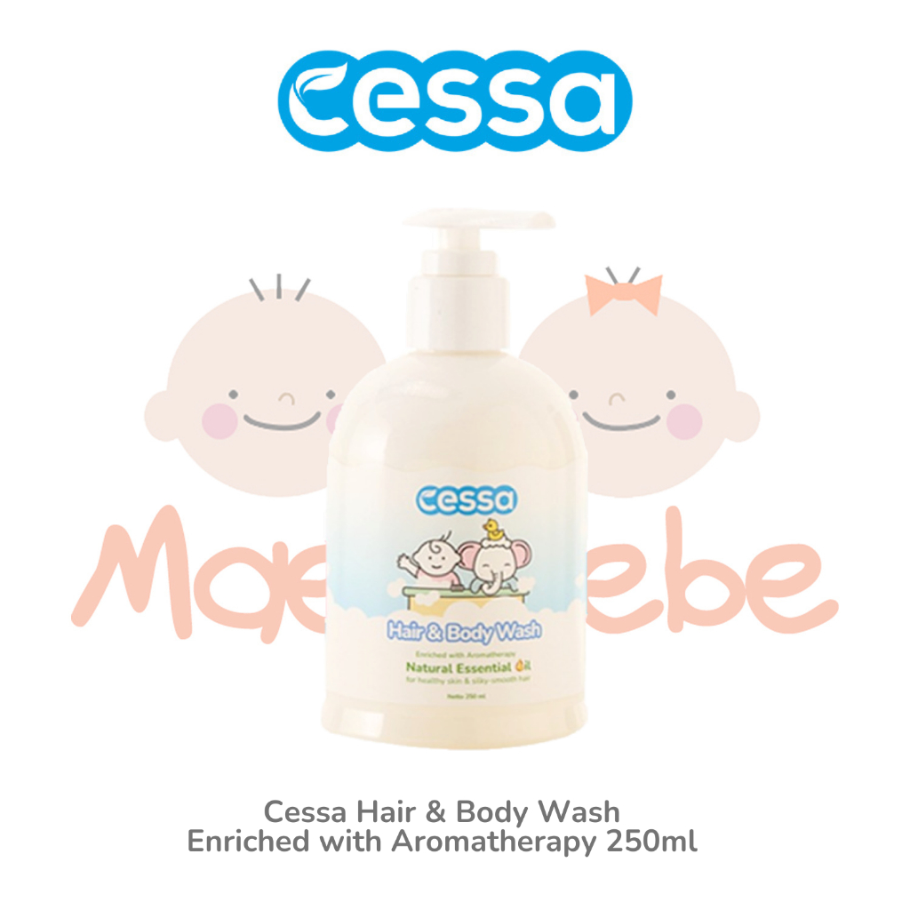 Jual Cessa Hair & Body Wash Enriched with Aromatherapy Sabun Mandi Bayi ...