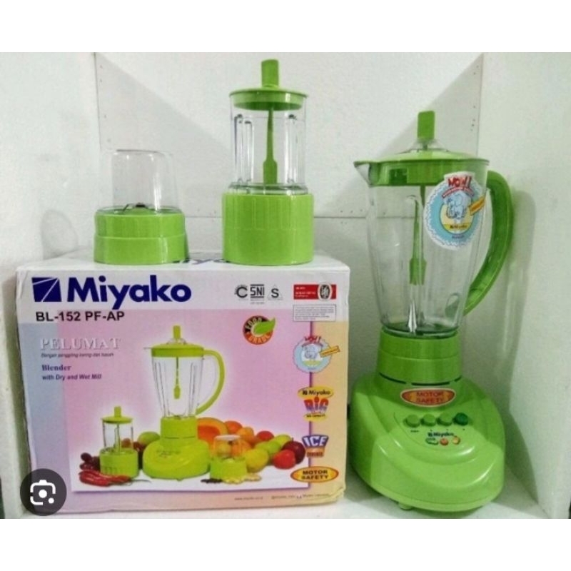 Jual MIYAKO Blender Plastik Satu Setengah Liter BL152PF AP/Blender ...