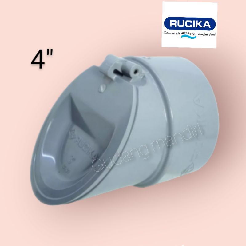 Jual RUCIKA BACKFLOW 4INCH (TUTUP GOT) ANTI TIKUS ANTI SERANGGA ANTI ...