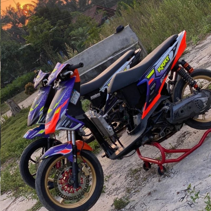 Jual Striping Stiker Sticer Decal Dekal Emblem Motor Honda Beat Karbu ...
