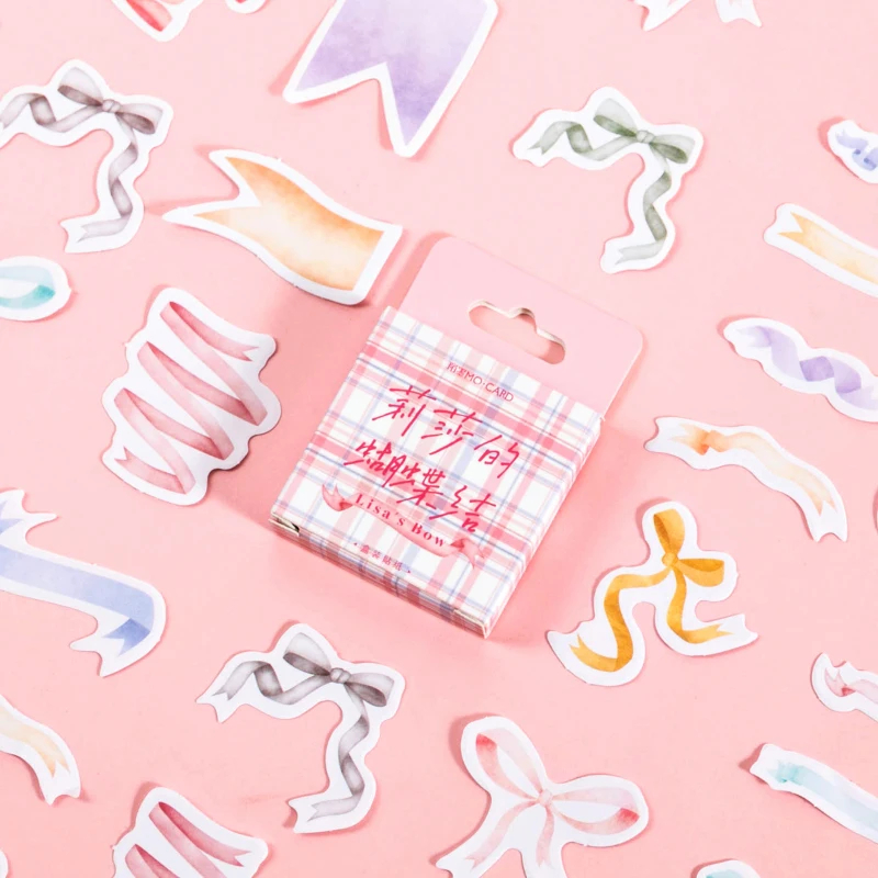 Jual Bullet Journal Kit I (10 Pcs) Ribbon Bow ~ Aesthetic Mini Sticker ...