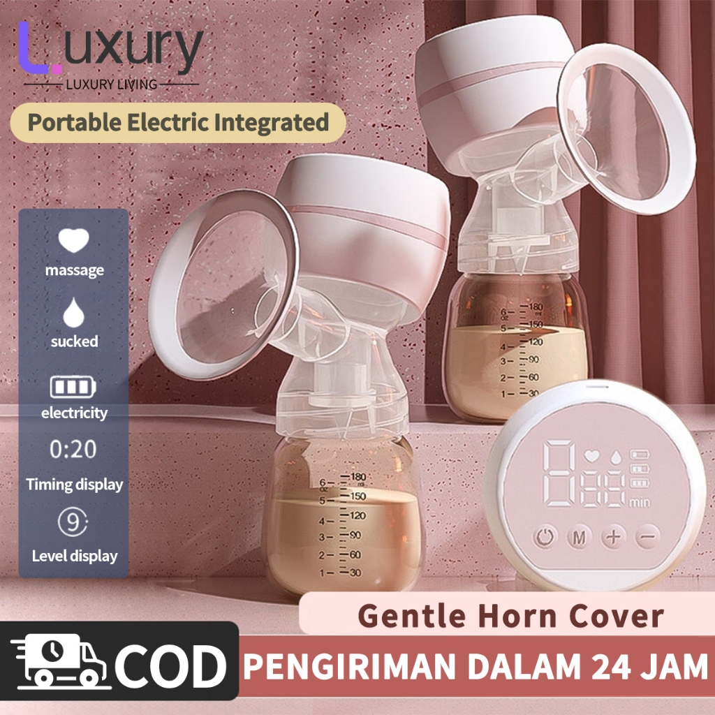 Jual Pompa ASI Elektrik Portable Tanpa Rasa Sakit Painless Rechargeable Single Electric Breast ...
