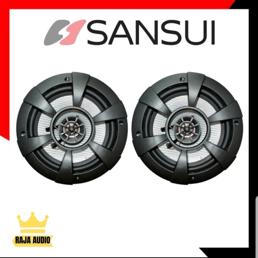 Jual Sansui SA-1621S Speaker Coaxial 2-Way Pintu Audio Mobil SA-1621S ...