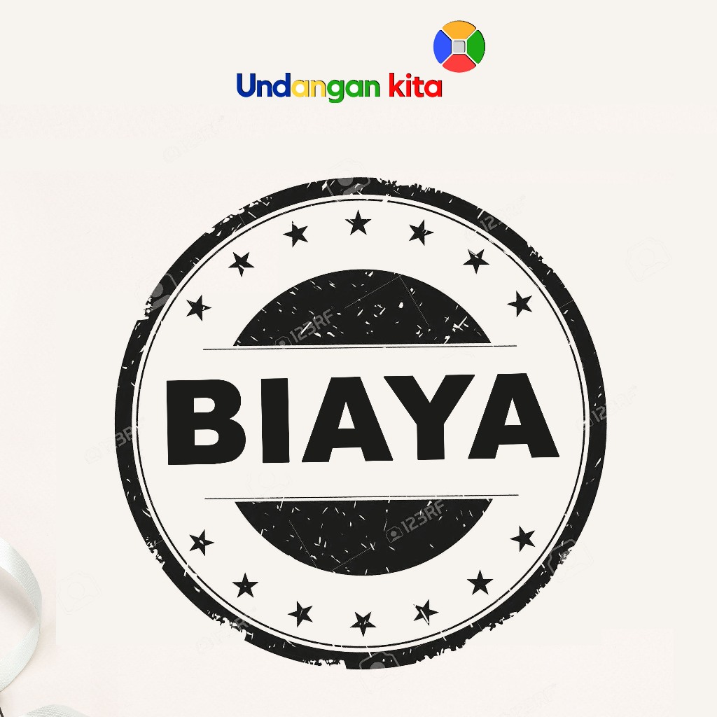 Jual Undangan Kita Biaya Tambahan - Icon / Beda Sesi / Minimal Order ...