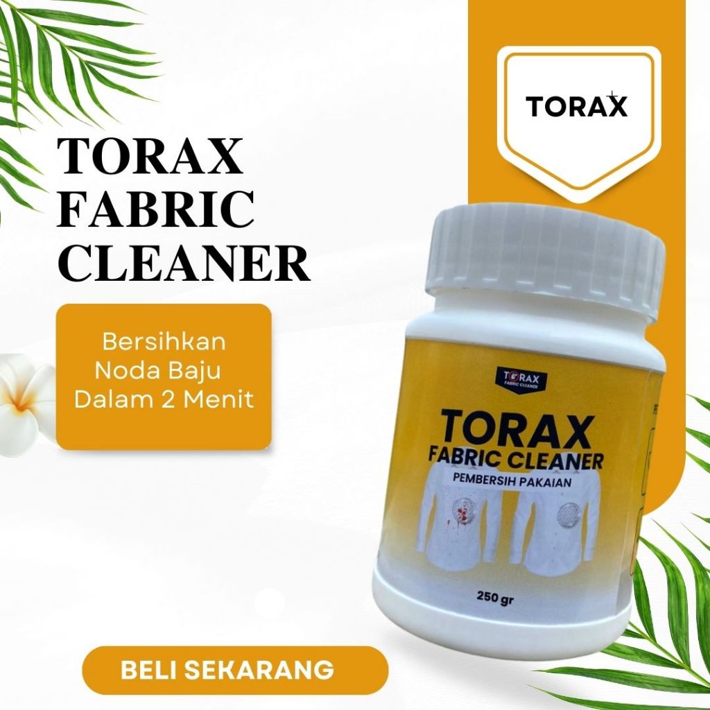 Jual TORAX Fabric Cleaner - Penghilang Noda Membandel Pada Kain ...