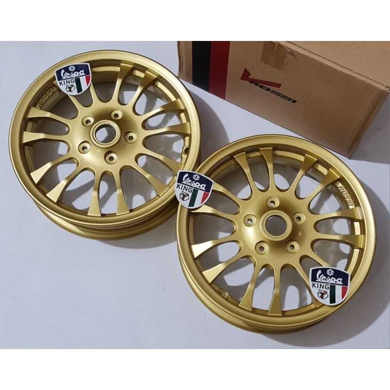 Jual Velg Vrossi Vespa ring 12 Front + Front Vespa klasik ring 12 ...